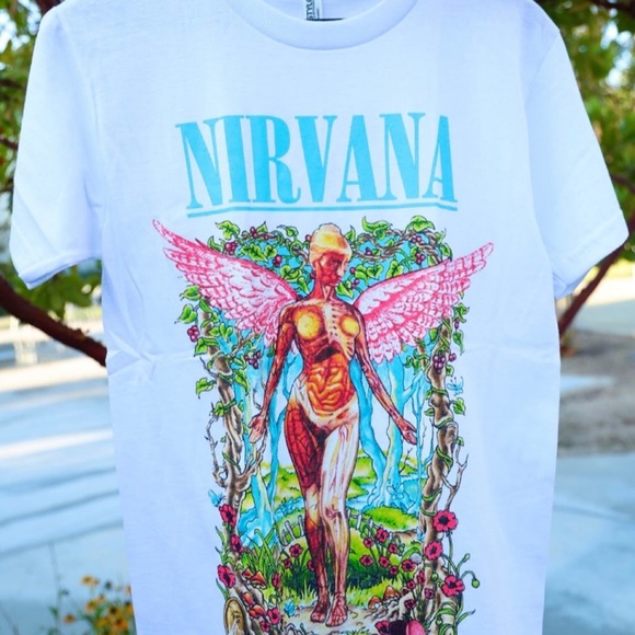 Shirts | Forest In Utero Nirvana T Shirt | Poshmark